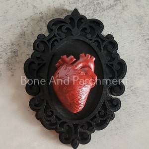 Anatomical Heart Décor, Macabre Décor, Horror Décor, Gothic Wall Art ...