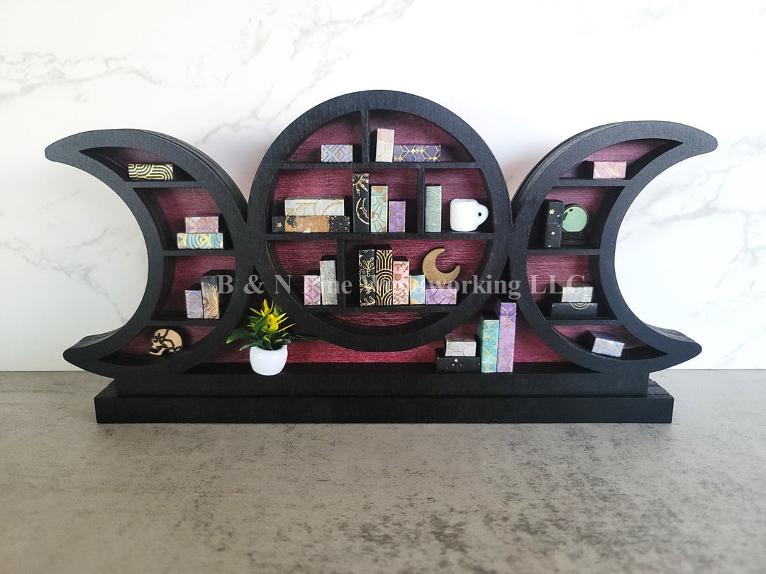 Mini Bookshelf, Bookshelf Décor, Mini Books, Book Wall Décor, Book Art ...