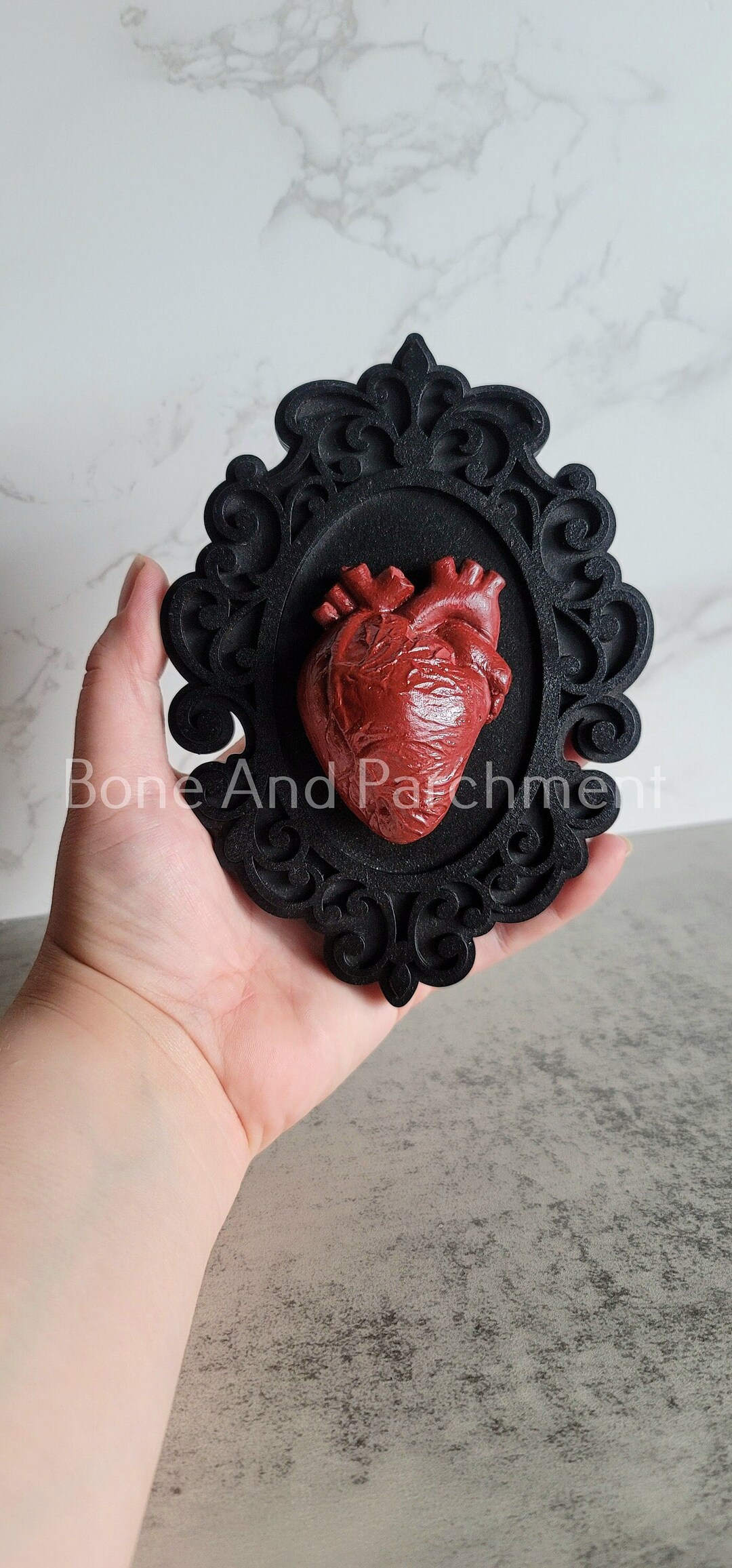 Anatomical Heart Décor, Macabre Décor, Horror Décor, Gothic Wall Art ...