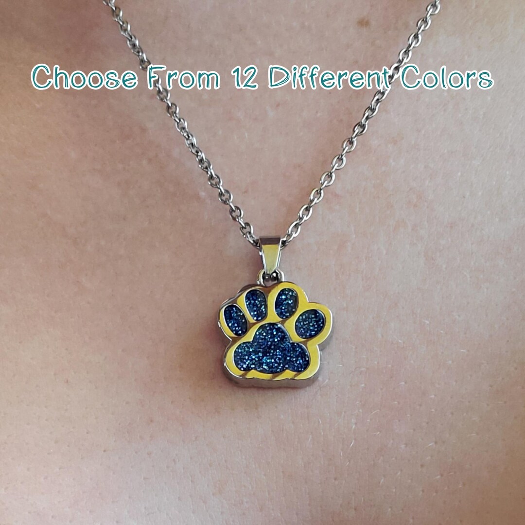 Animal Paw Necklace | 10% Donated to Local Animal Shelter {made in ...