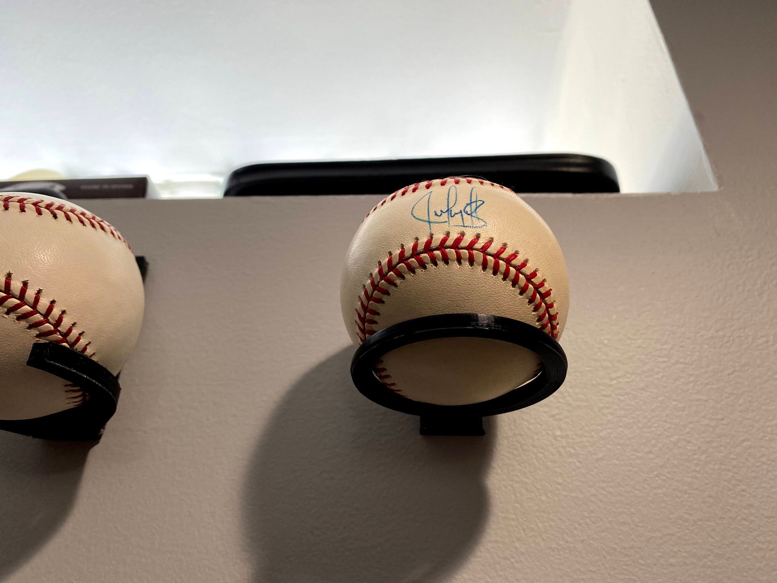 Baseball Wall Display Holder | Etsy