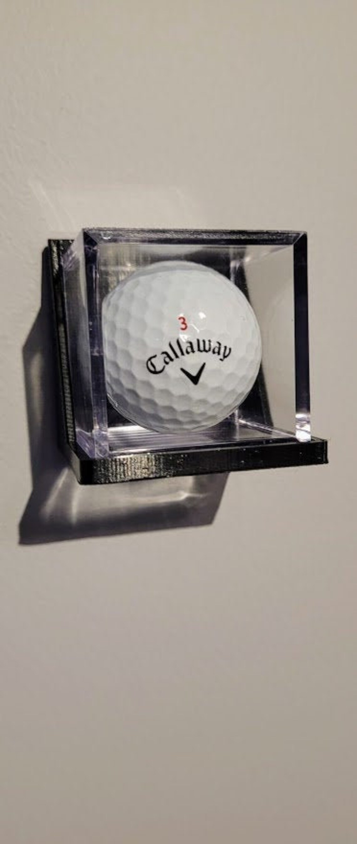Wall Display Holder for Golf Balls and Golf Balls in UV Cases - Etsy