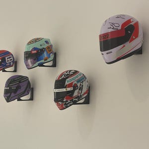 The ORIGINAL Mini Helmet Wall Display Hook for Football, Racing ...