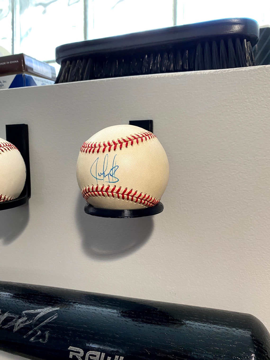 Baseball Wall Display Holder | Etsy