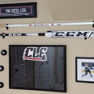 Hockey Skater Stick Wall Display Holder | Etsy