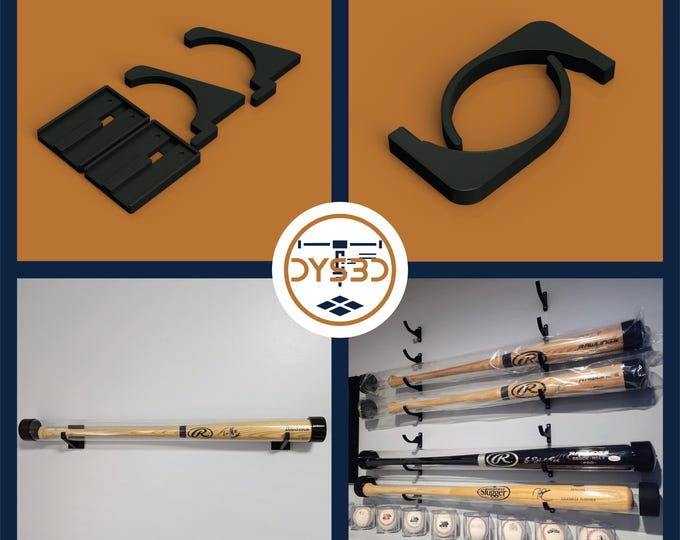 Baseball Bat Tubes - Clear With End Caps - for Use With Bat Holder ...