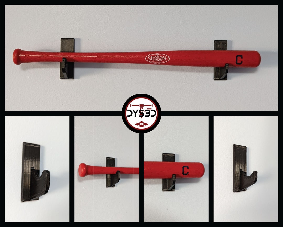 Baseball Mini-bat Wall Display Mount - Etsy