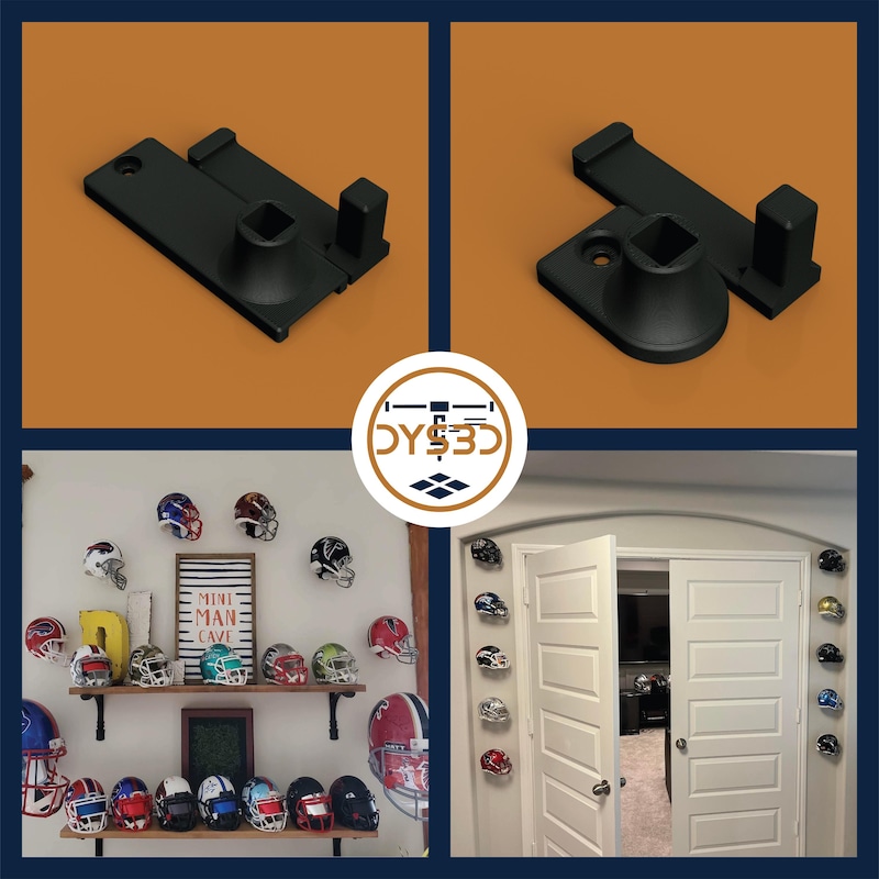 Nfl Helmet Display Mount - Etsy