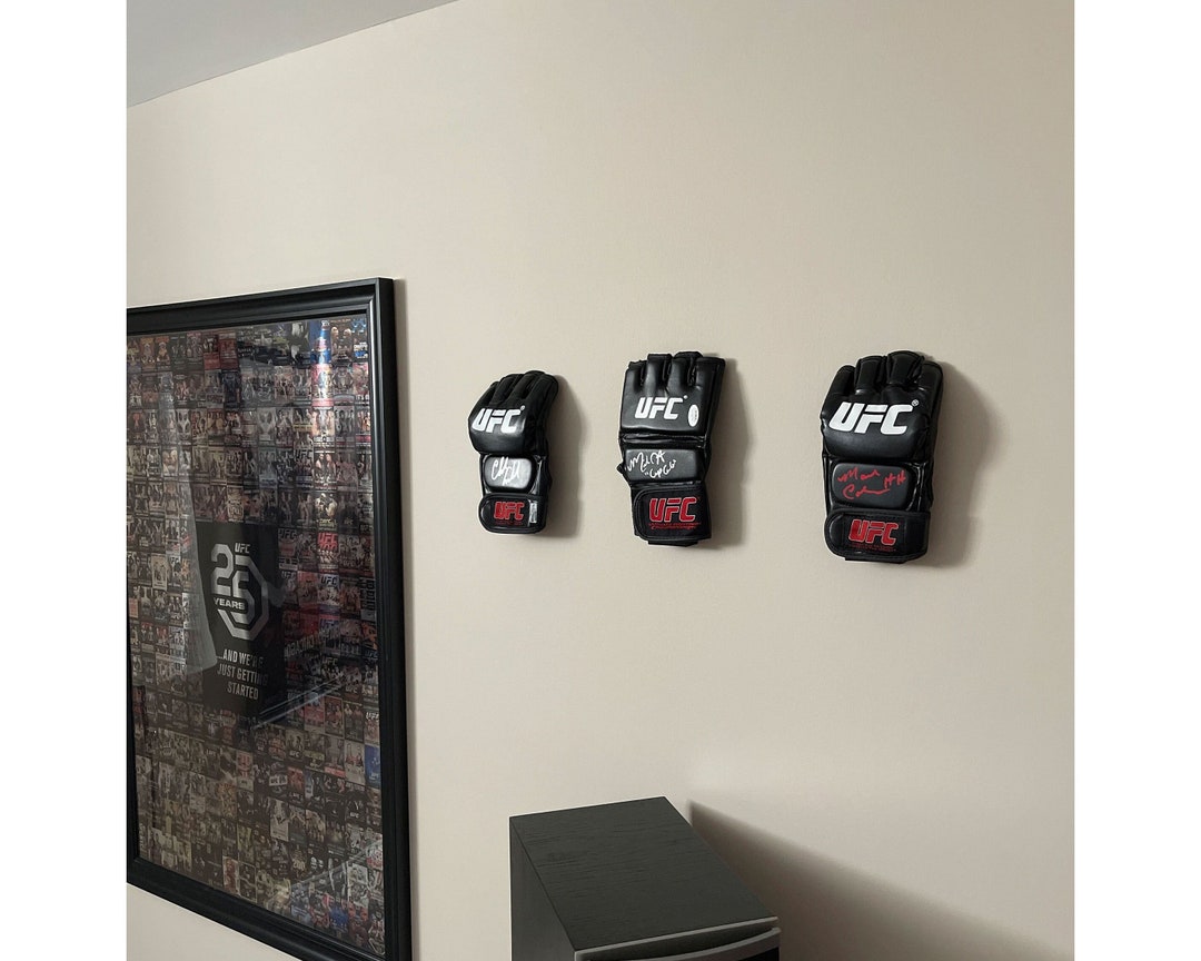 Single UFC Wall Glove Display Holder for Sports Memorabilia - Etsy
