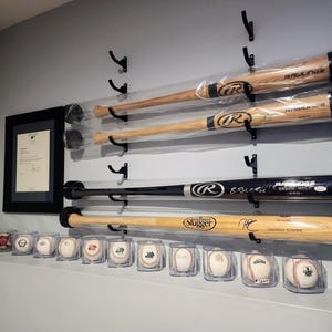 Baseball Bat Tube Wall Display Mount (TUBE NOT INCLUDED) - Etsy