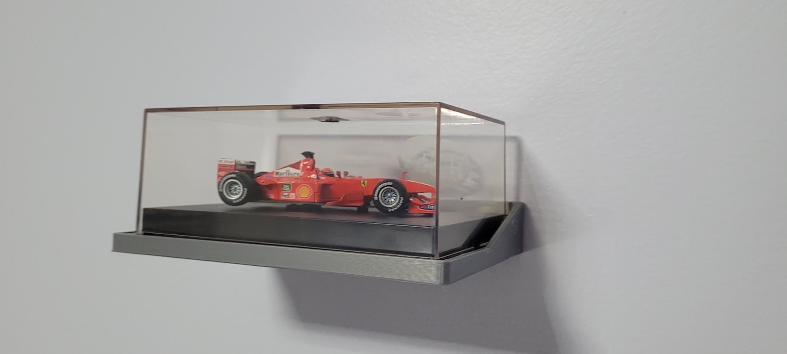 1:43 Formula 1 Diecast Car Wall Mount Display Shelf - Etsy