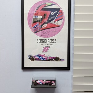 1:43 Formula 1 Diecast Car Wall Mount Display Shelf - Etsy