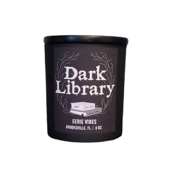 Library Candle - Etsy