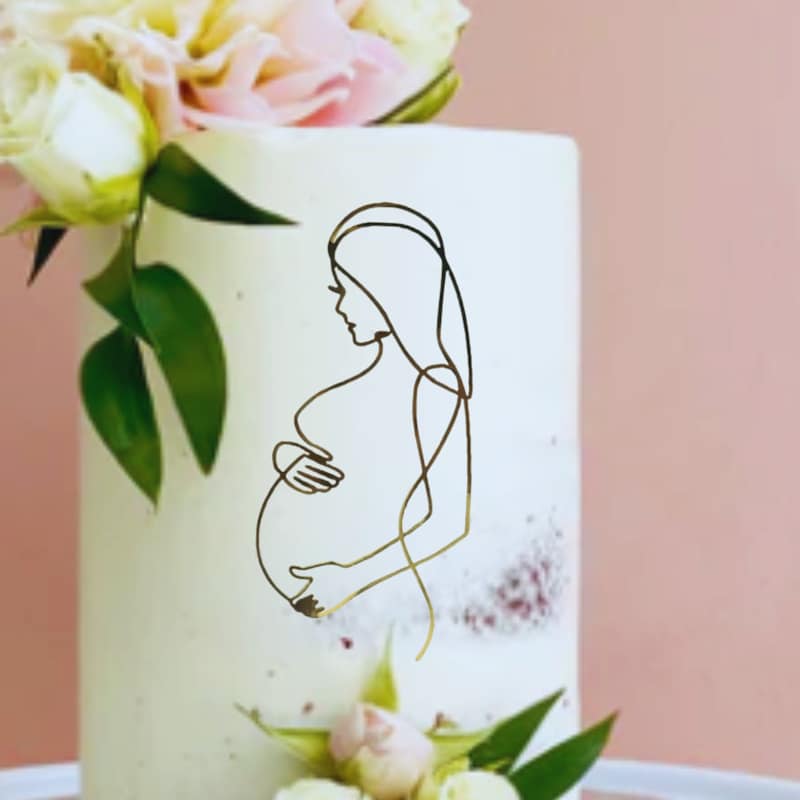 Lady Cake Topper - Etsy