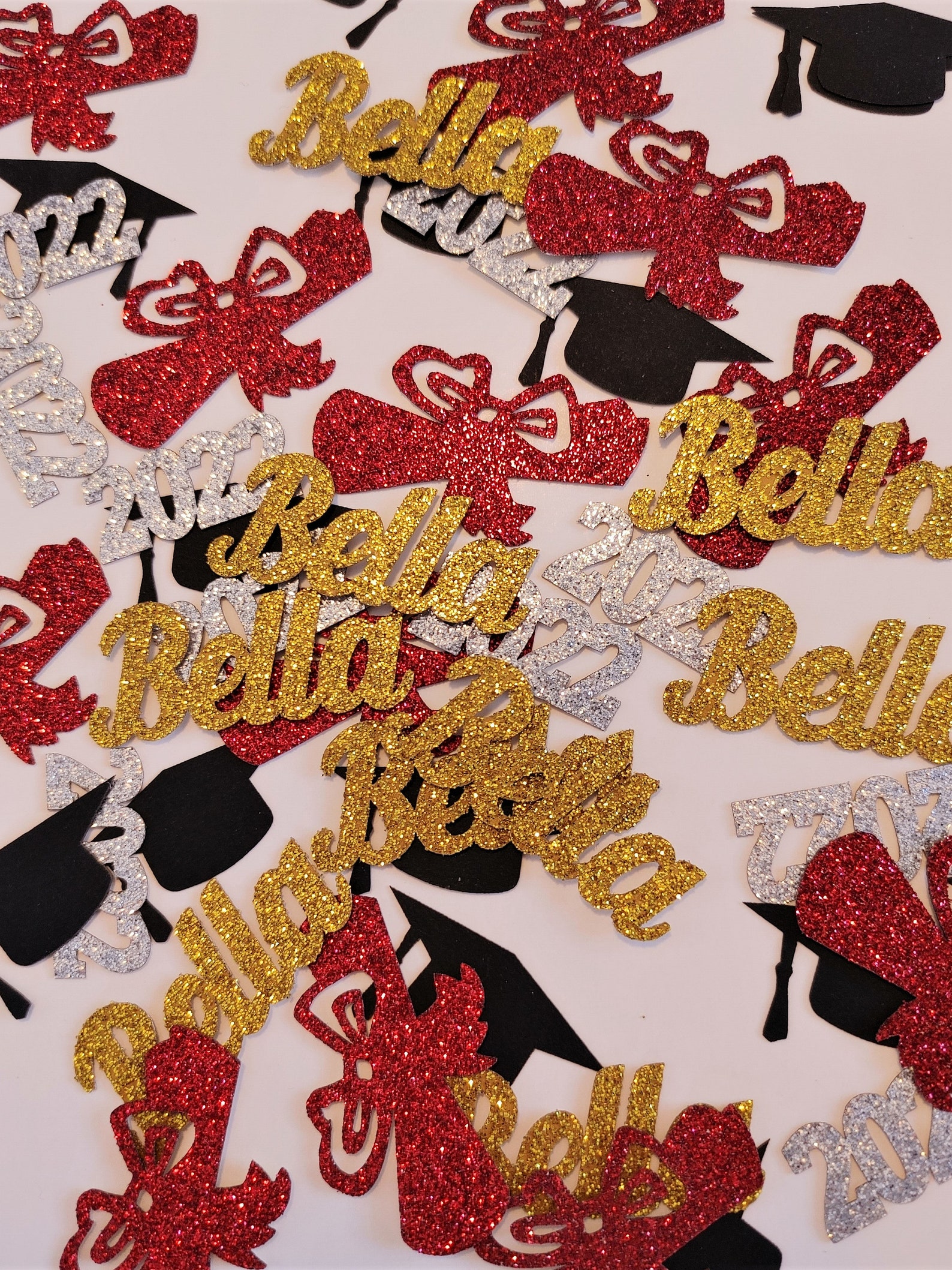 Graduation Confetti With Personalized Name and - Etsy