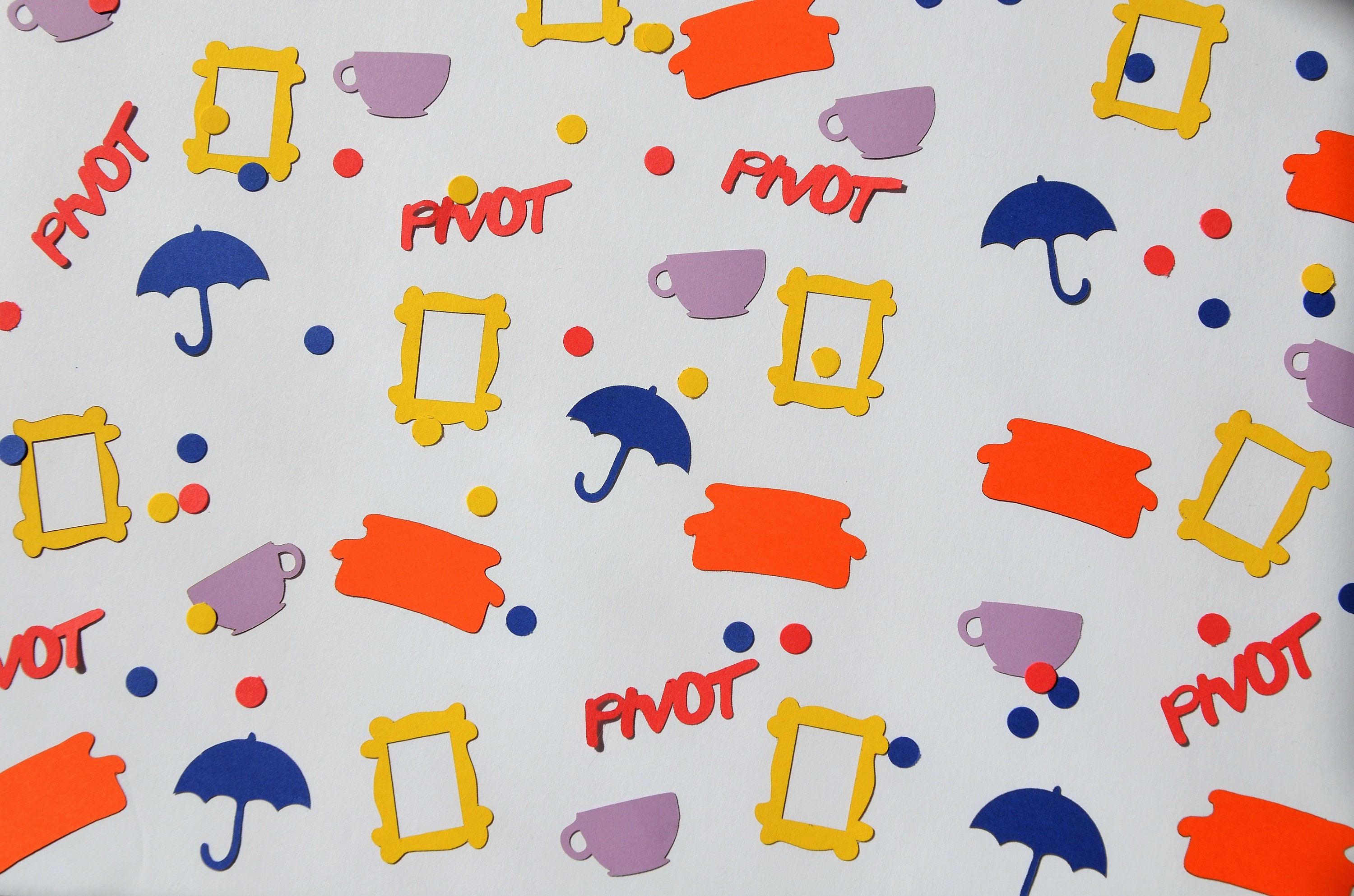 Friends Themed Personalized Confetti with optional Customized | Etsy