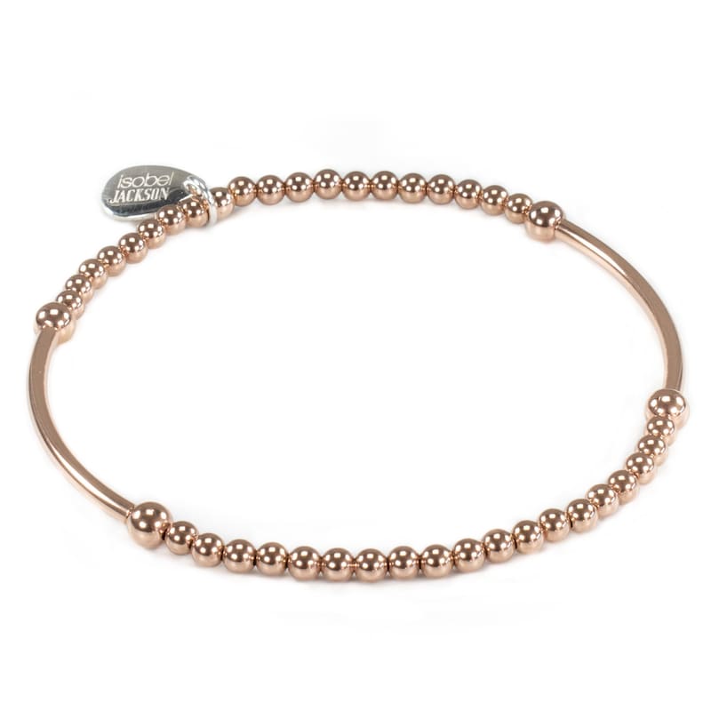 Curved Bar Tube Bracelet - Etsy UK