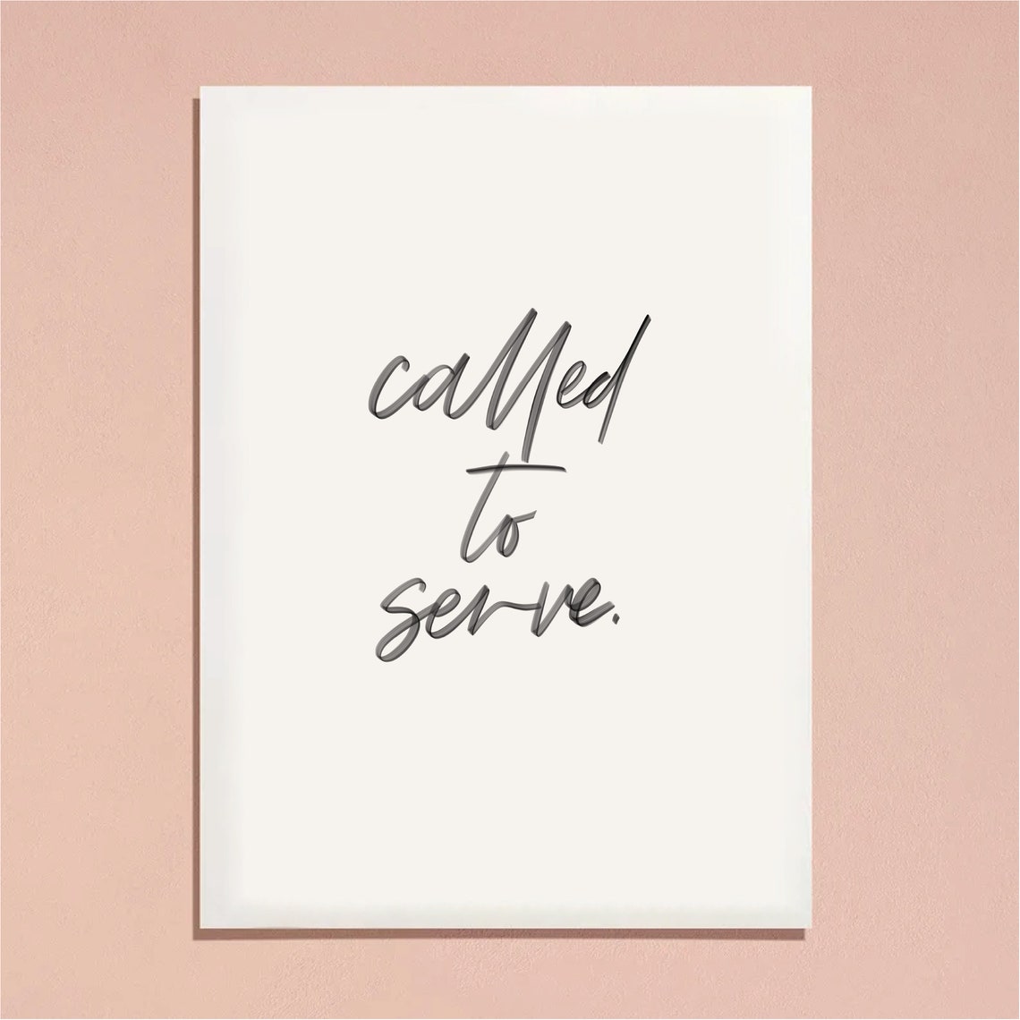 Called to Serve Printable at Home MTC LDS Missionary Gift Wall Art ...