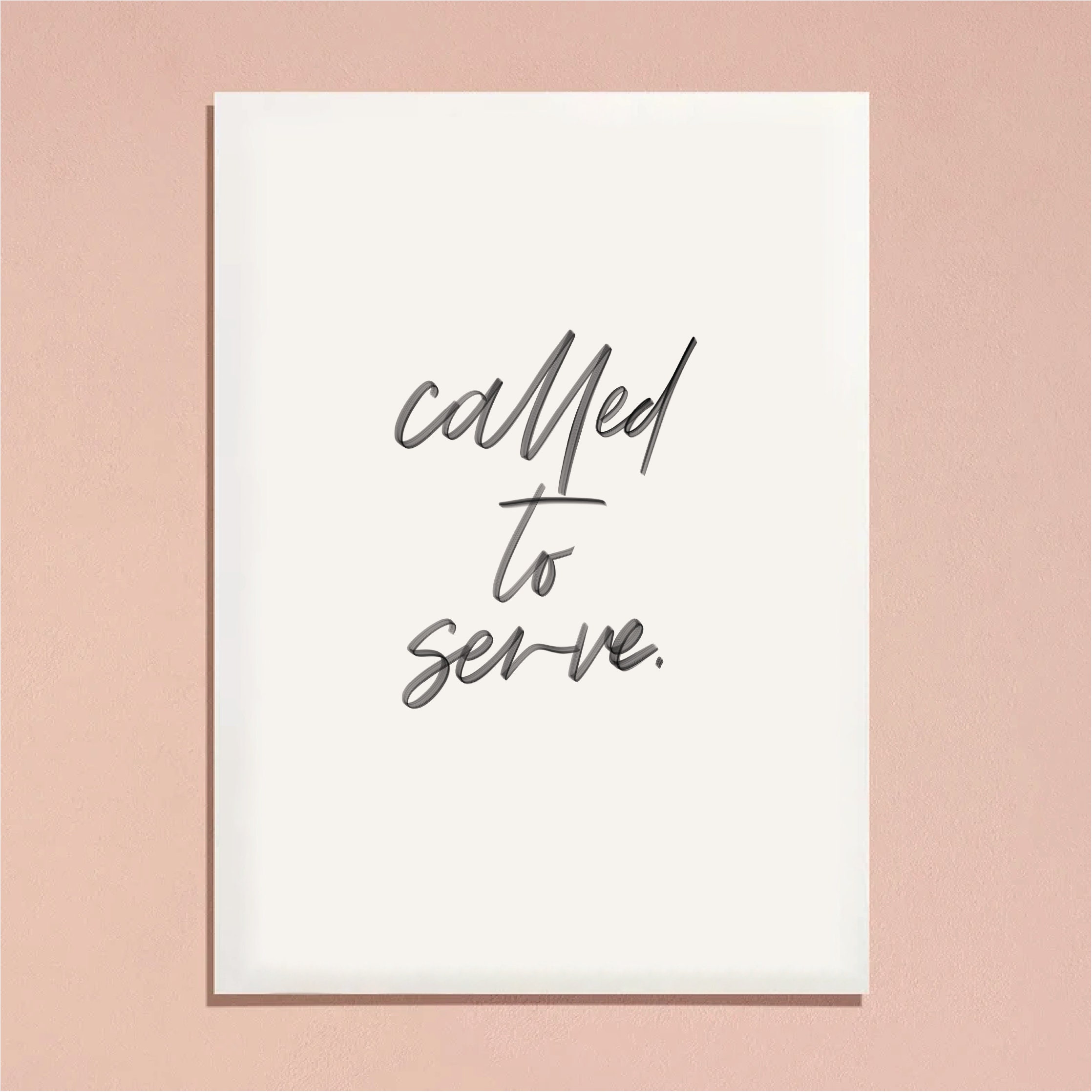Called to Serve Printable at Home MTC LDS Missionary Gift Wall Art ...