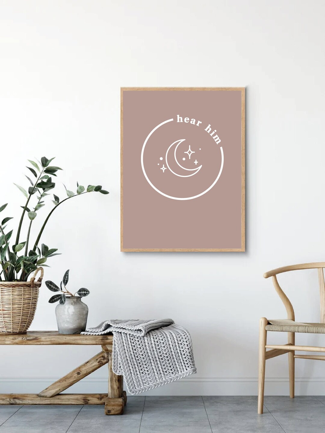 LDS Print Hear Him LDS Wall Art - Etsy