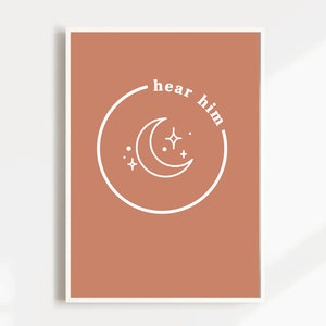 LDS Print Hear Him LDS Wall Art - Etsy