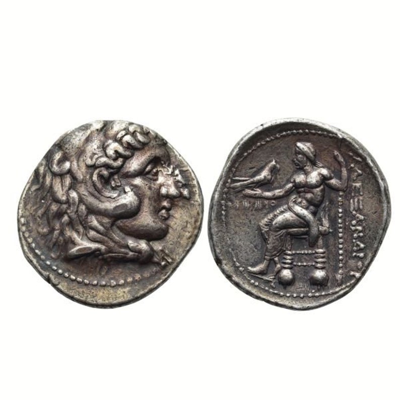 Ancient Greek, Macedonia, Alexander the Great, 308/307 B.C.E. Silver ...