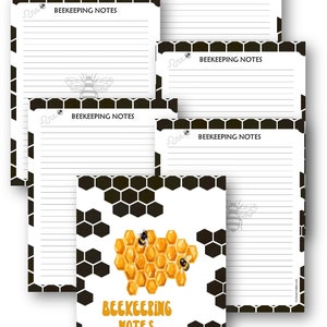 Beekeeping Log Book Journal Printable (50 Pages) Digital Download - Etsy