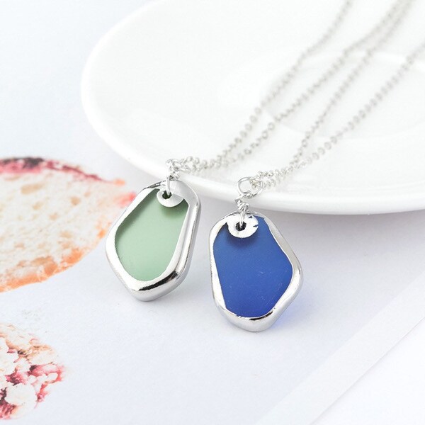 Bezel Set Sea Glass - Etsy