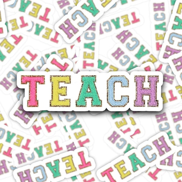 Varsity Letter Decal - Etsy