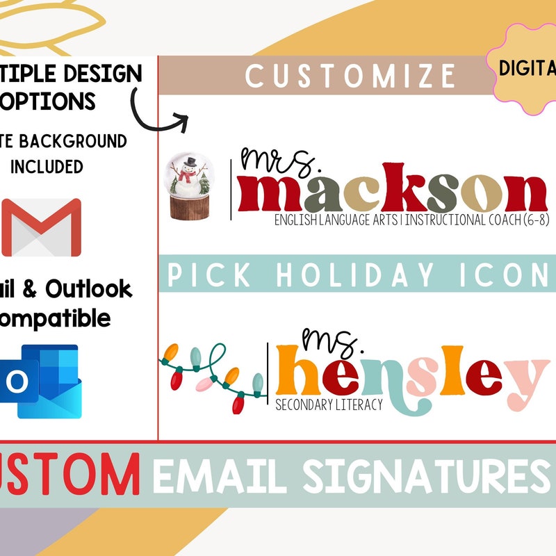 Email Signature - Etsy