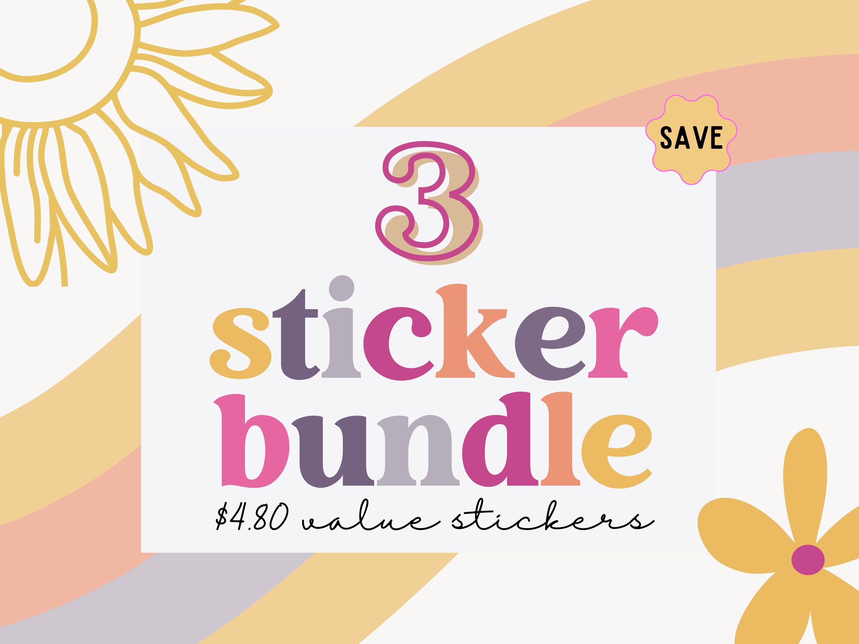 Die-cut Vinyl Sticker Bundle, Teacher Vinyl Sticker Bundle, Bookish ...