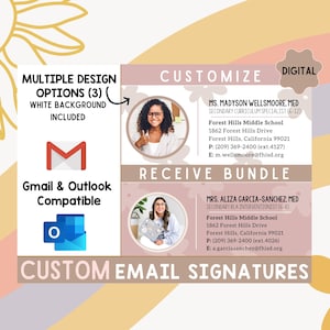 Flower Email Signature - Etsy