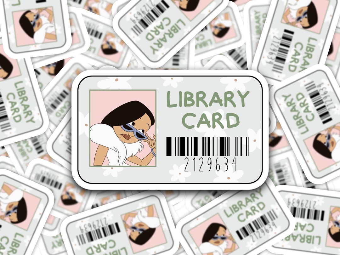 Penny Proud Library Card Sticker, Penny Library Card Sticker, Proud ...