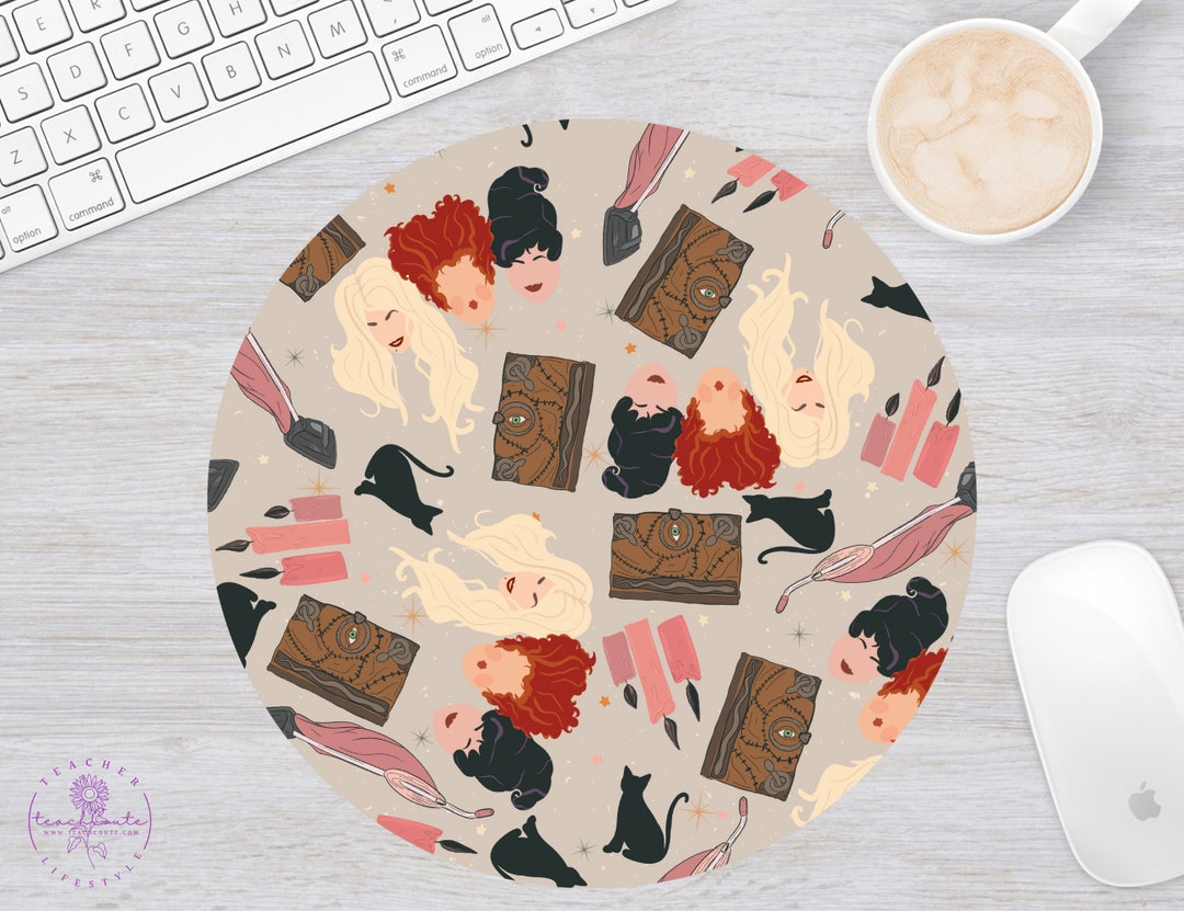 Hocus Pocus Mouse Pad, Sanderson Sister Mouse Pad, Halloween Witch ...