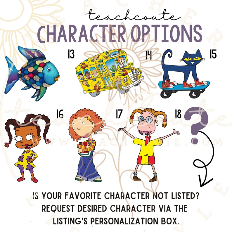 Custom Teacher Email Signature, Personalized Teacher Email Signature ...