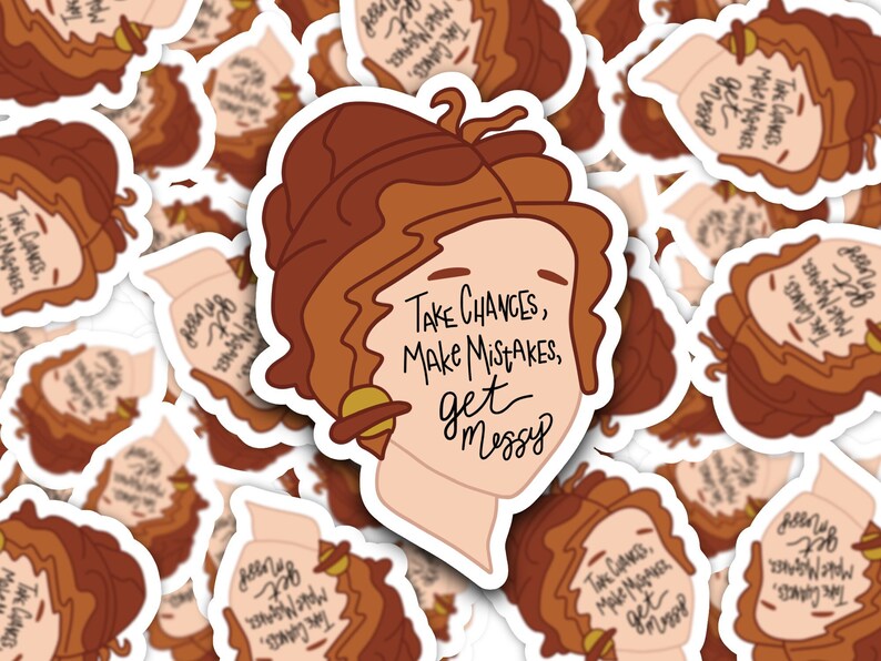 Ms Frizzle Sticker Ms Frizzle Die-cut Sticker 90s Nostalgia - Etsy