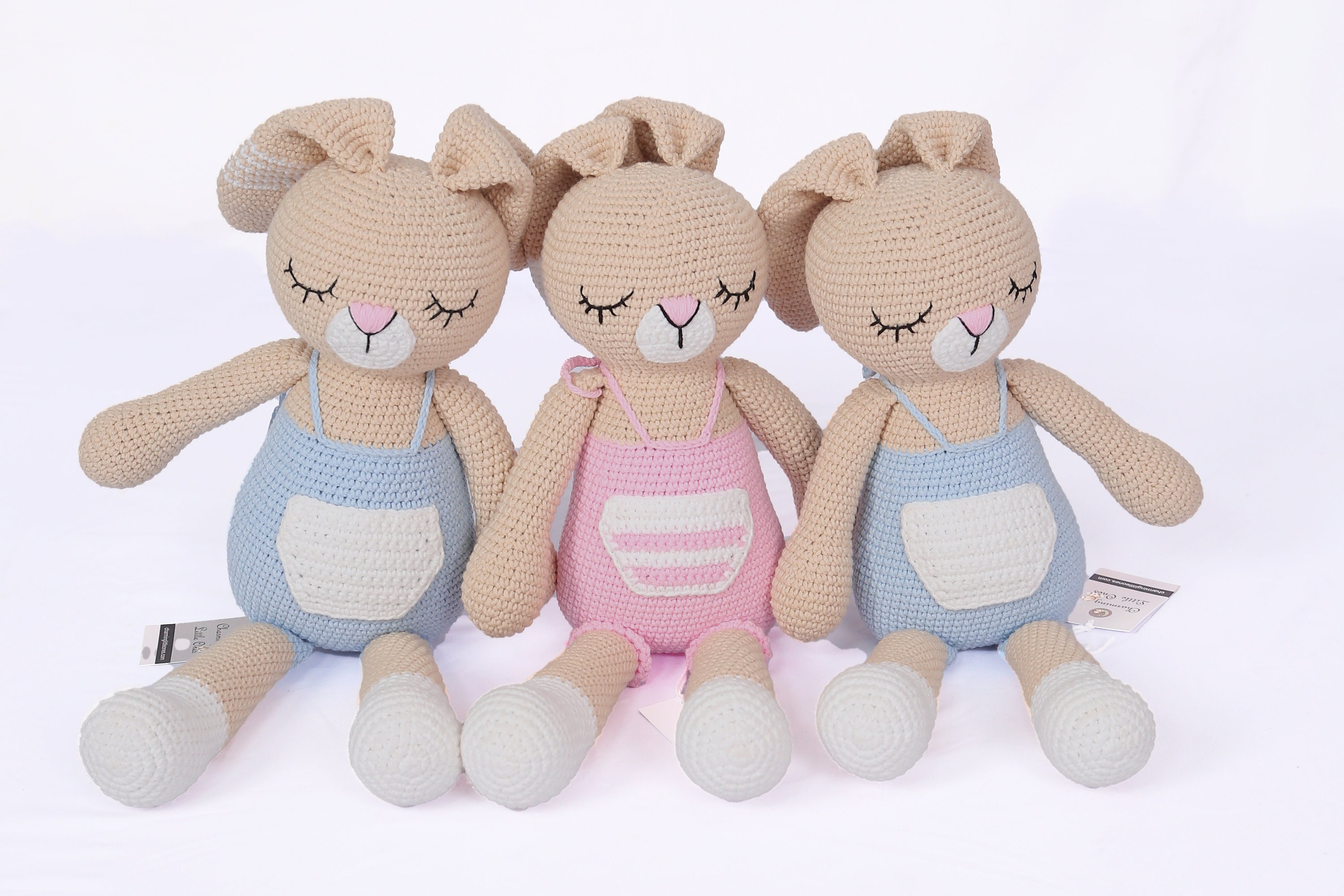 Miffy the Bunny Handmade Crochet Stuffed Animal | Etsy