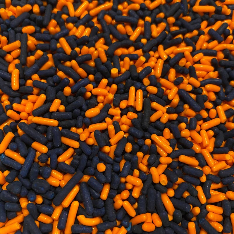 Orange Sprinkles - Etsy