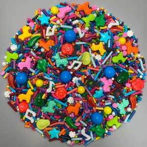 Fiesta Edible Sprinkle Mix - Etsy