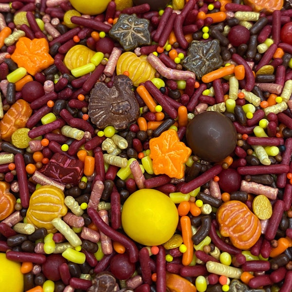 Fall Sprinkles Mix - Etsy