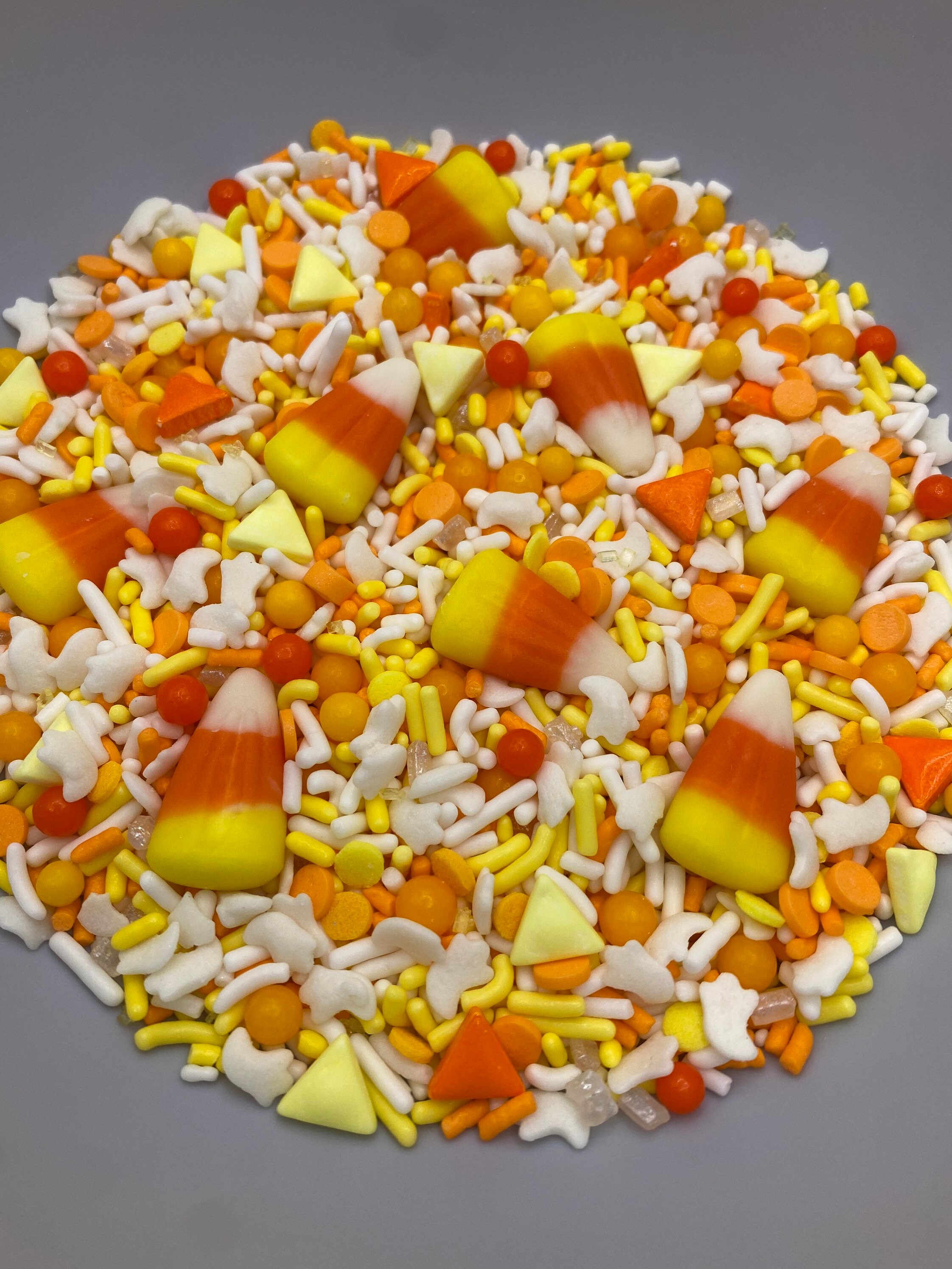 Team Candy Corn Edible Sprinkle Mix - Etsy