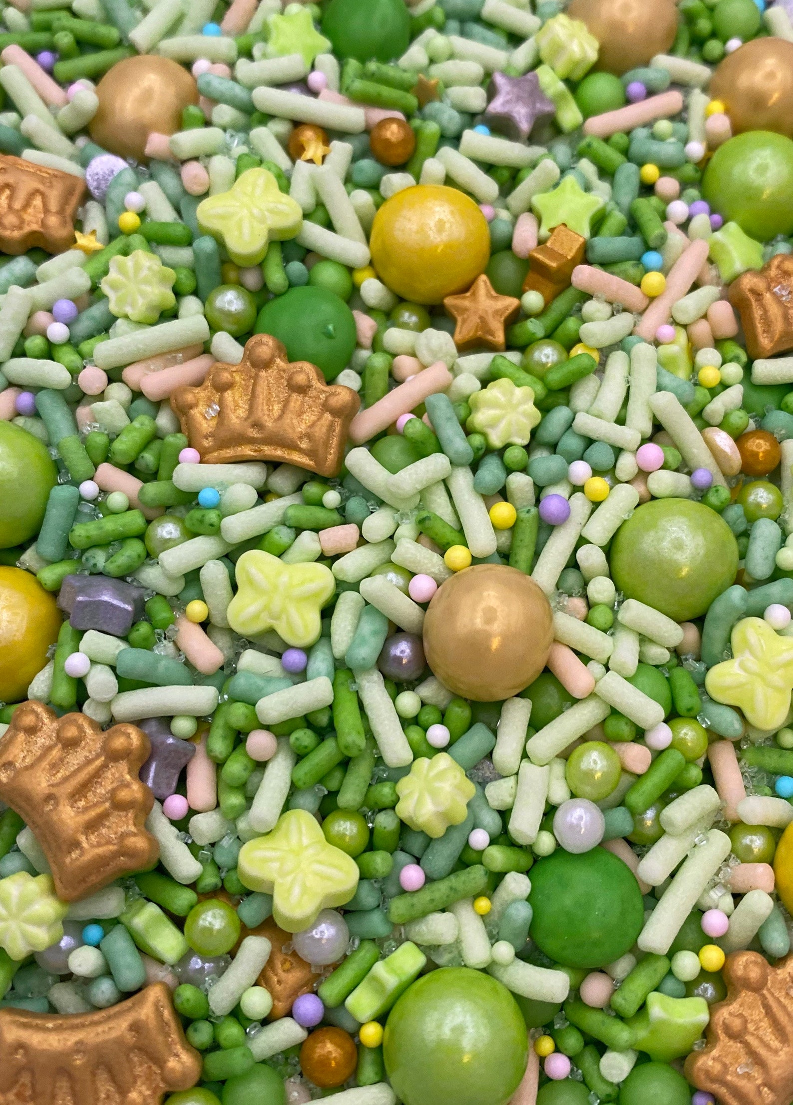 Green Princess Edible Sprinkle Mix - Etsy