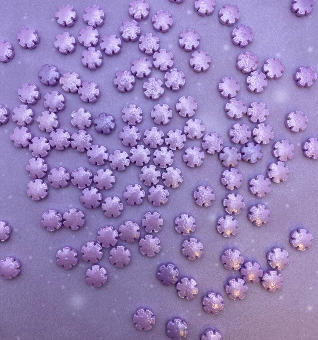 Pretty Purple Shapes || Edible Candy Shapes - Etsy