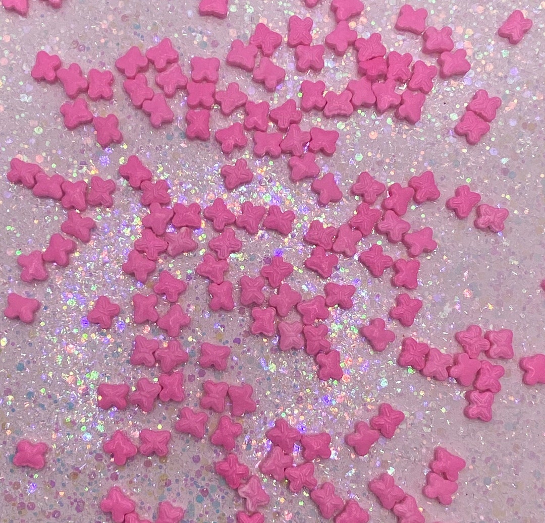 Pink Butterfly || Edible Sprinkle Shapes - Etsy