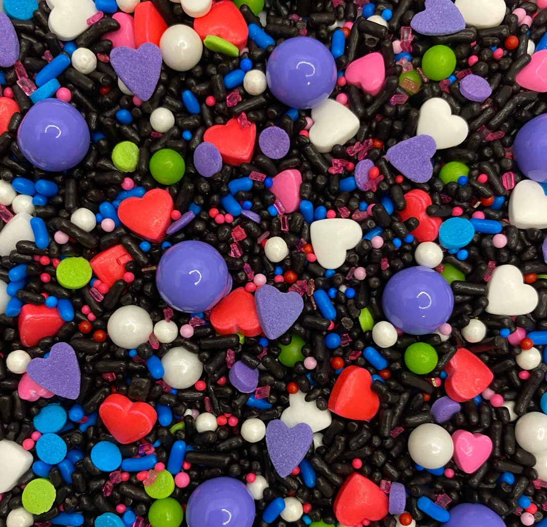 Neon Love Edible Sprinkle Mix - Etsy UK