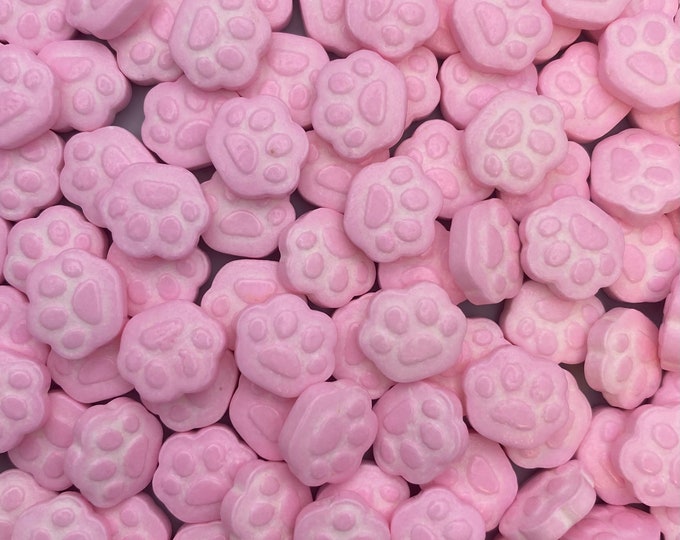 Light Pink Paw Edible Sprinkle Shapes - Etsy