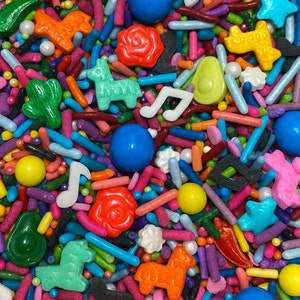 Fiesta Edible Sprinkle Mix - Etsy