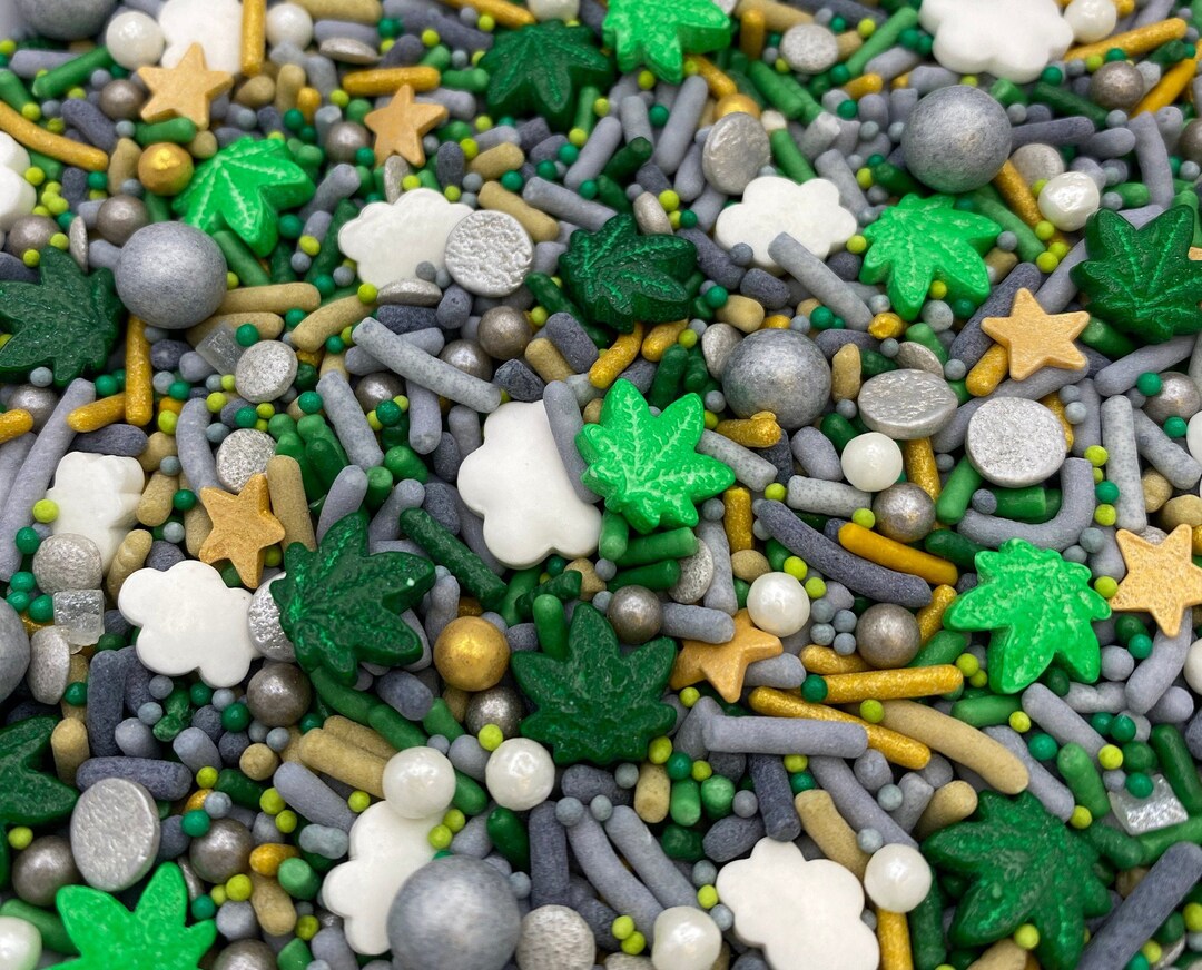 Up in Smoke Edible Sprinkle Mix - Etsy
