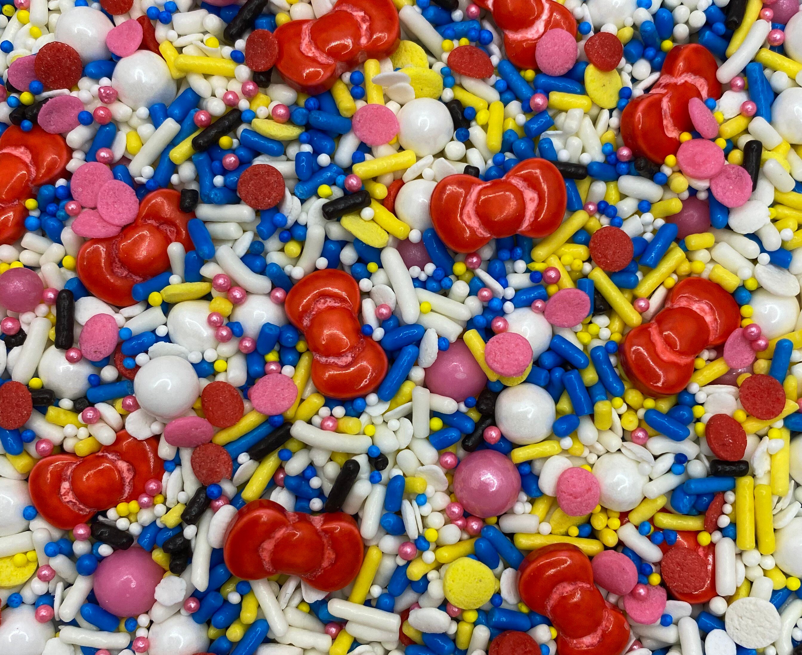 Hello Kitty Edible Sprinkle Mix Hello Kitty Inspired | Etsy