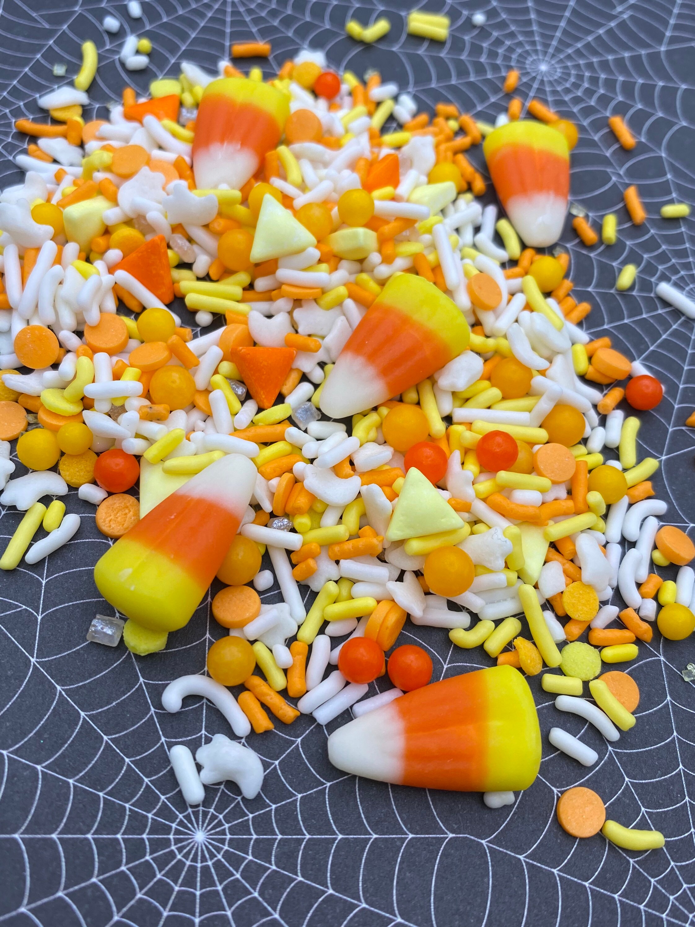 Team Candy Corn Edible Sprinkle Mix - Etsy